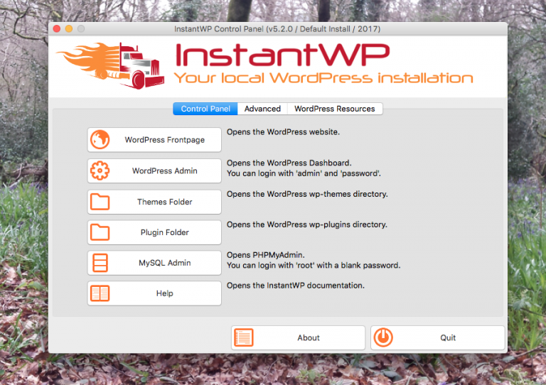 iwp-screenshot - InstantWP